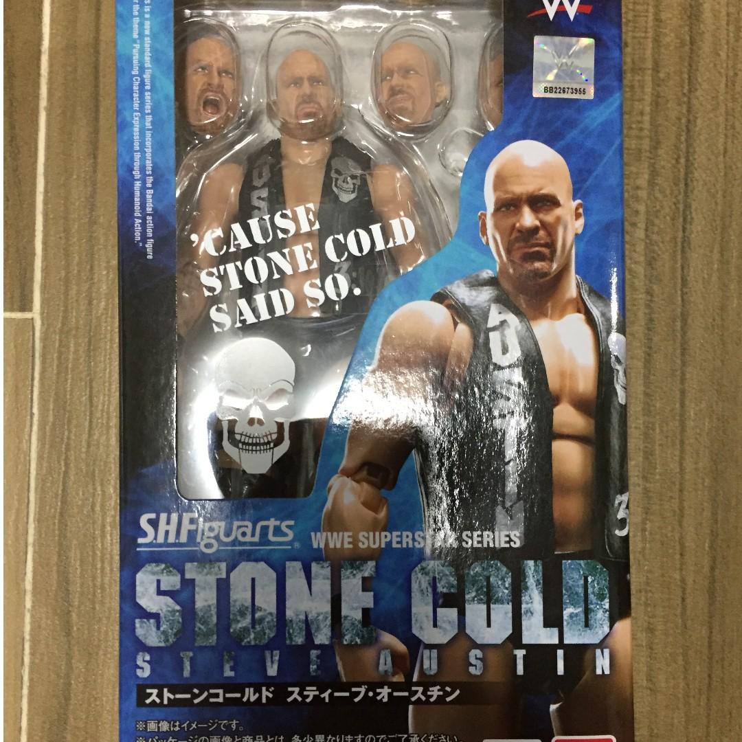 SHF Stone Cold Steve Austin Figure wwe, Hobbies & Toys, Collectibles ...