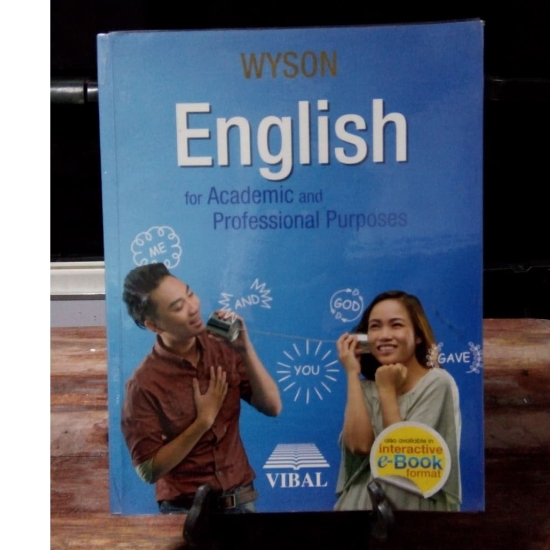 SHS Textbook - English for Academic and Professional Purposes, Hobbies ...