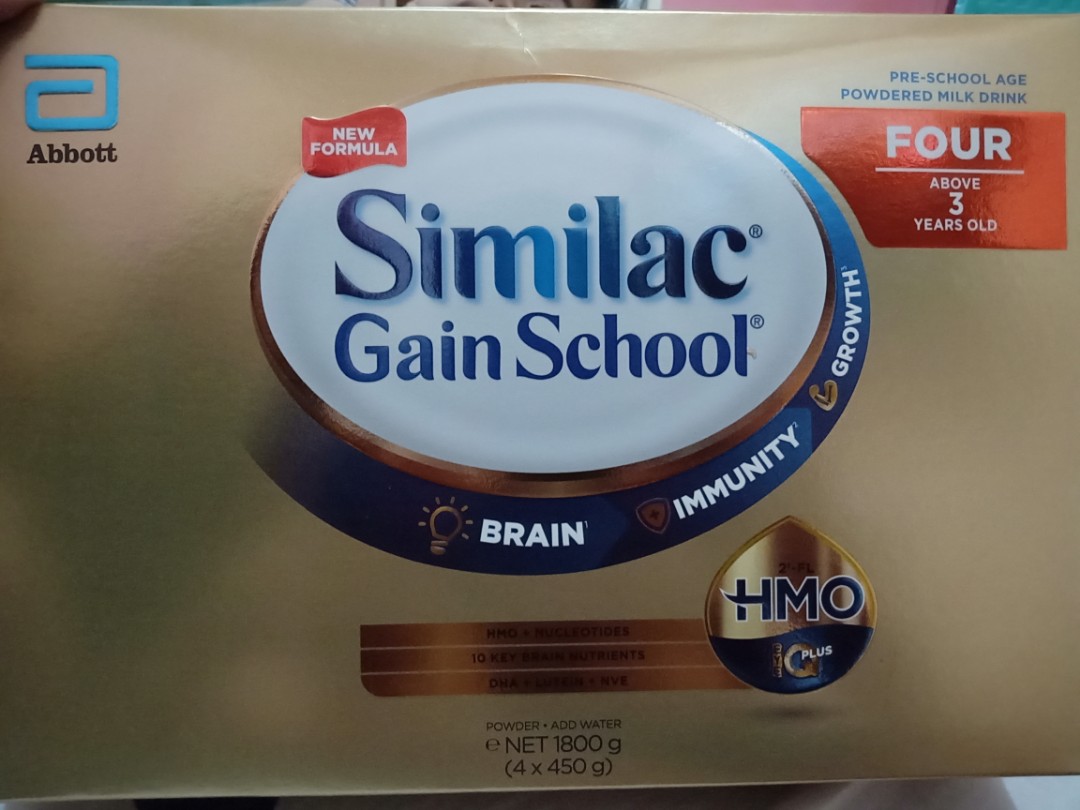 Similac Gain School Four, Babies & Kids, Nursing & Feeding, Weaning ...