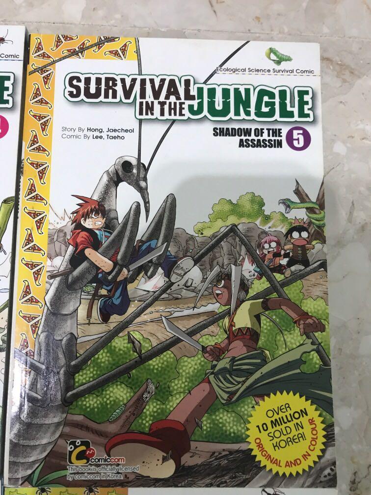 survival in the jungle comics(whole series), Hobbies & Toys, Books ...