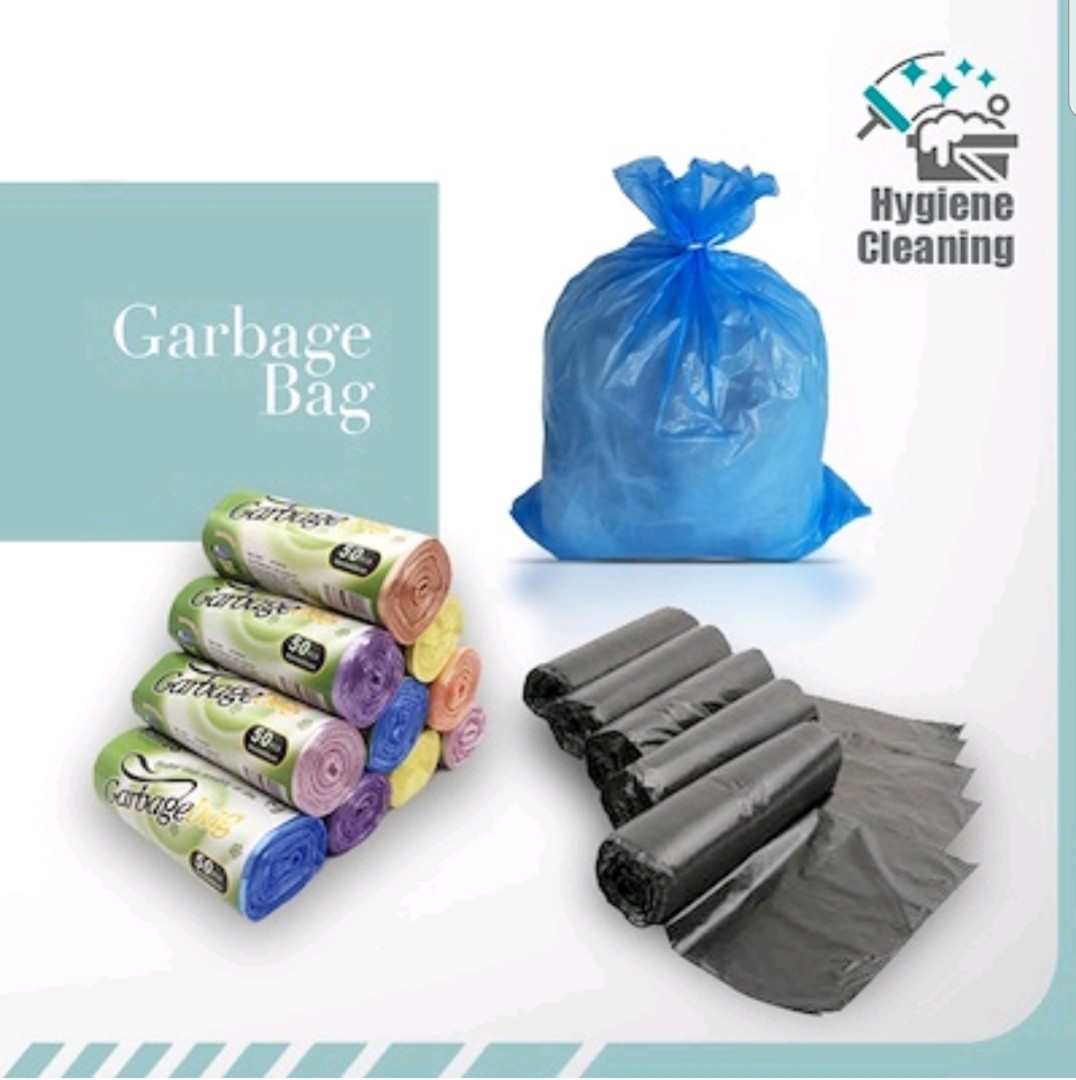 Trash / Garbage Bag (Size 45x55cm), Everything Else on Carousell