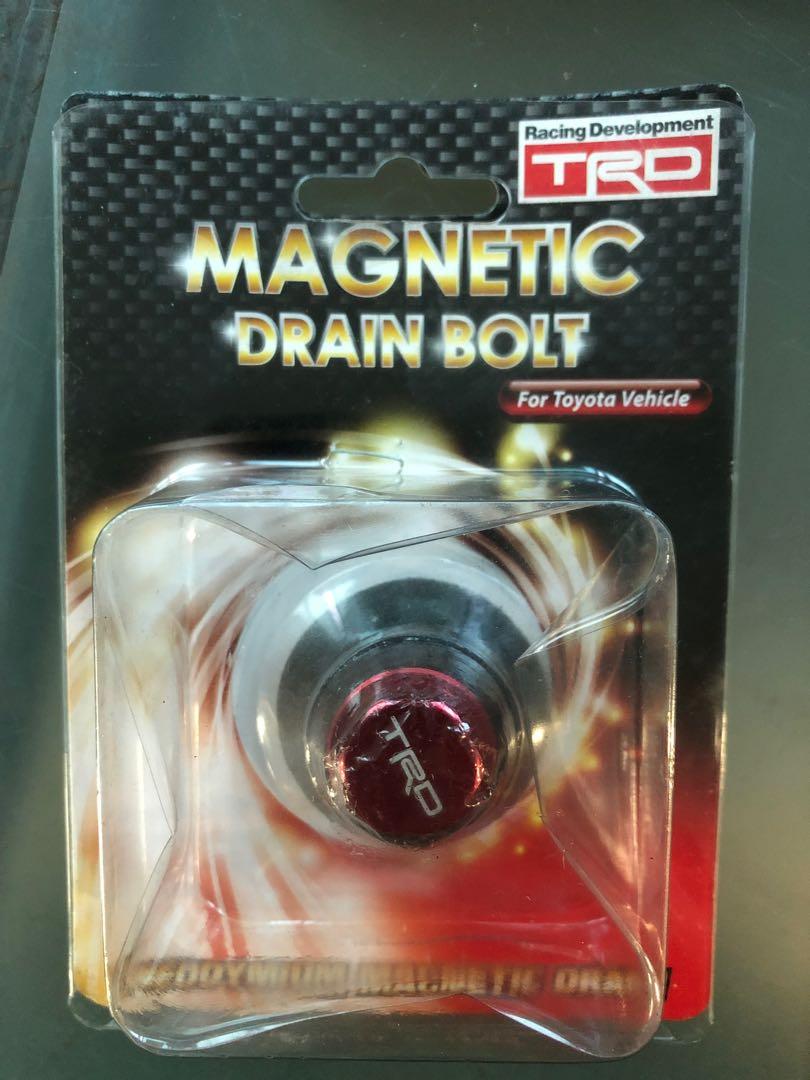 TRD Magnetic Drain Bolt Toyota, Car Accessories, Accessories on Carousell
