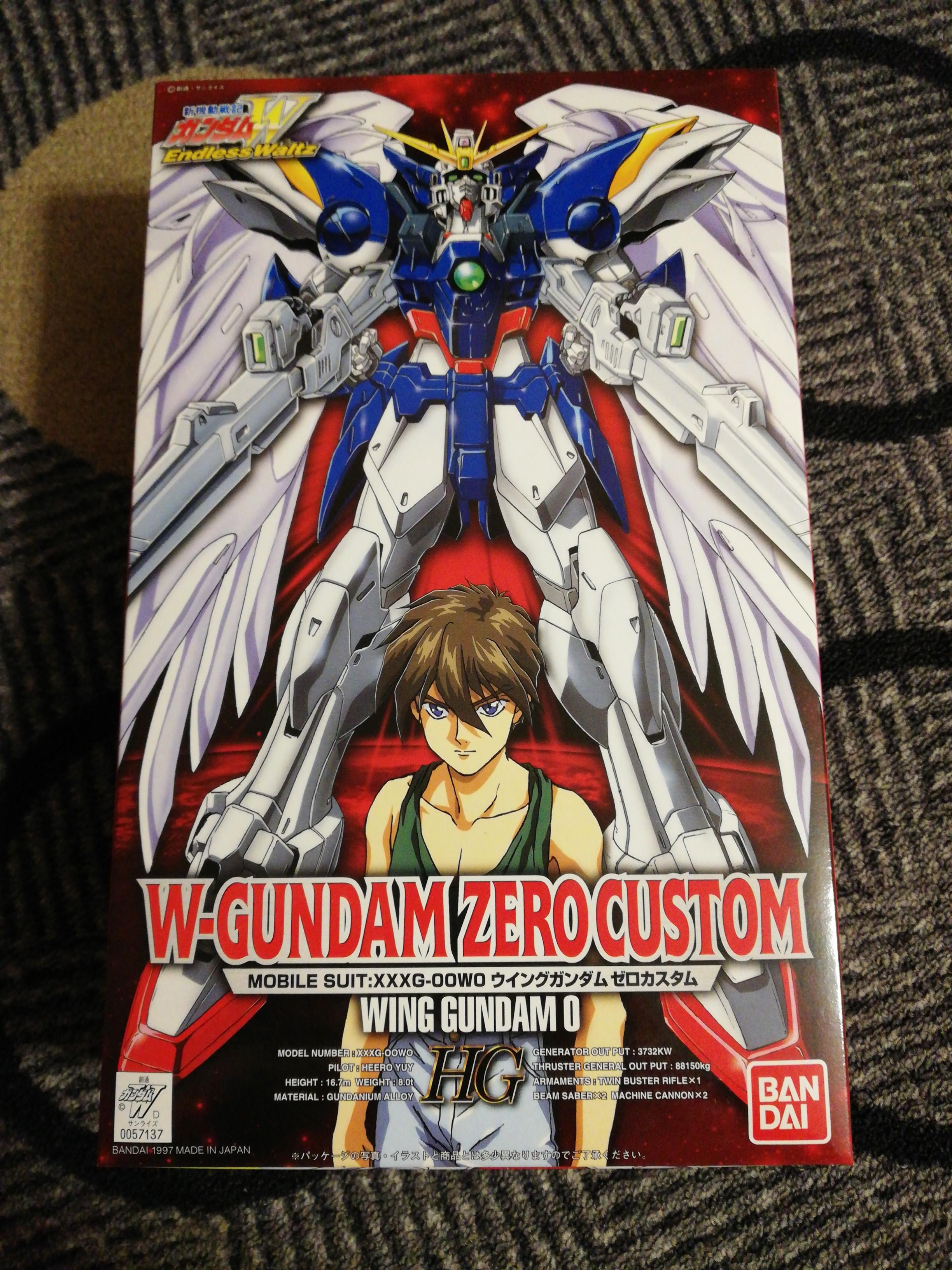 Gundam Wing Zero Custom Endless Waltz