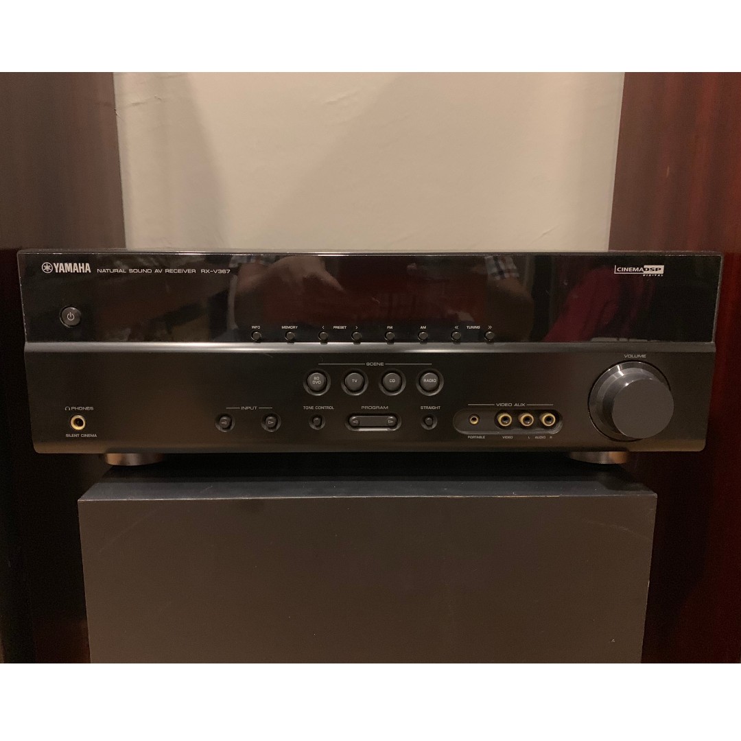 Yamaha AV Receiver RX-V367, Audio, Other Audio Equipment on Carousell