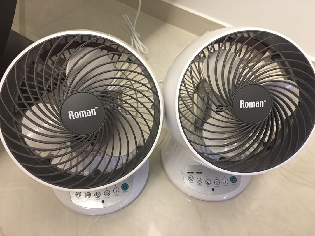 2 x Roman Turbine Fan , Furniture & Home Living, Lighting & Fans, Fans ...