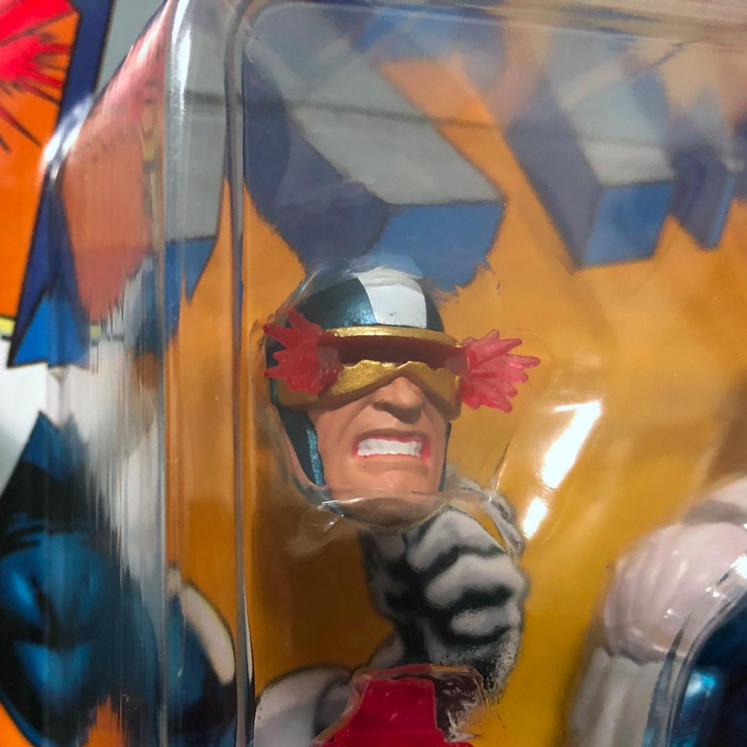 全新 未開封品 Marvel Legends Retro CYCLOPS x-men wolverine shf, 興趣及遊戲, 玩具 ...