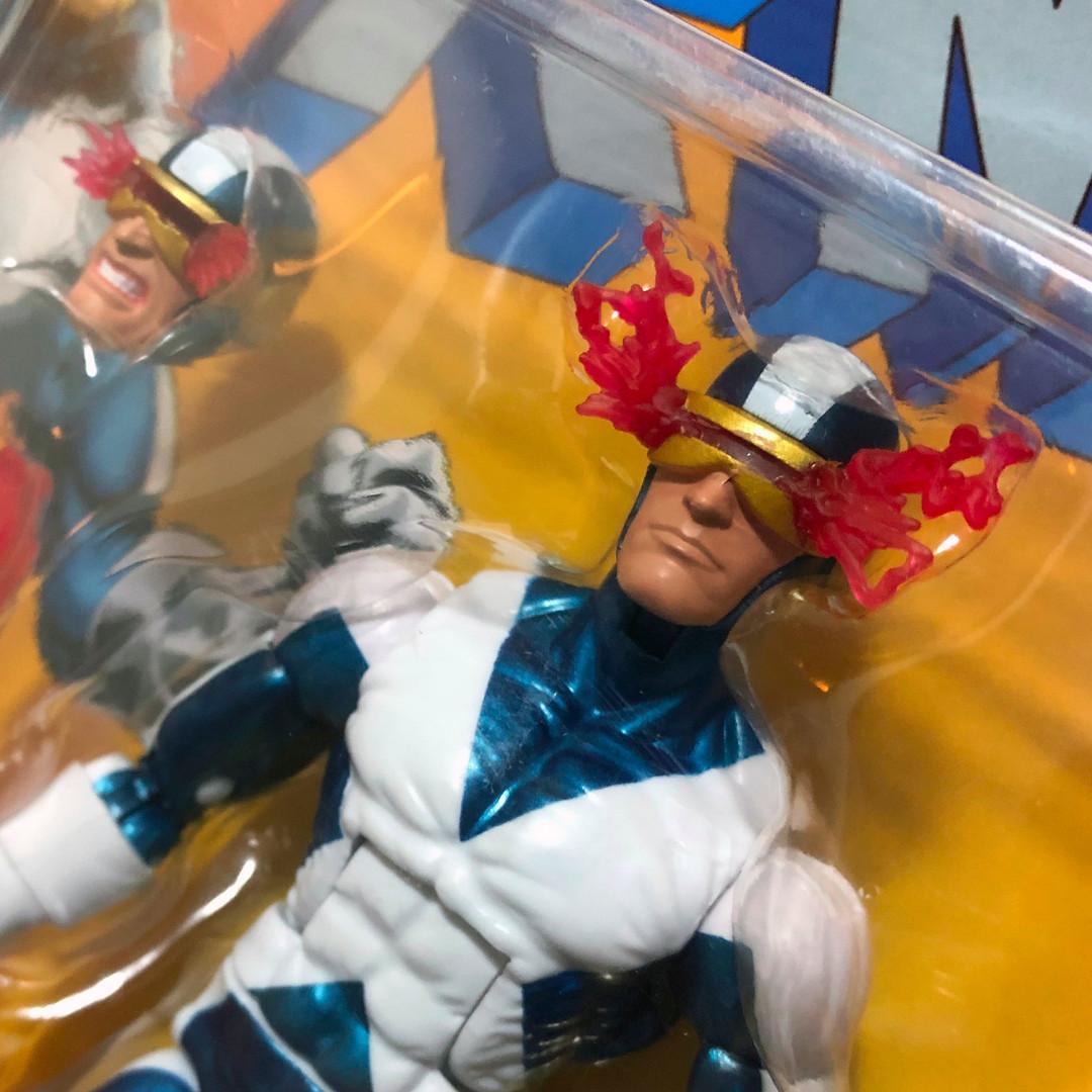 全新 未開封品 Marvel Legends Retro CYCLOPS x-men wolverine shf, 興趣及遊戲, 玩具 ...