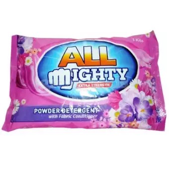 ALL MIGHTY 1KG POWDER DETERGENT, Furniture & Home Living, Cleaning ...