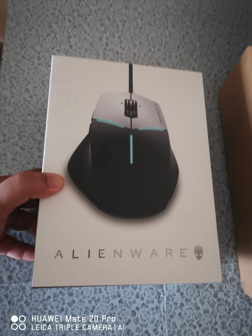 Dell Alienware mechanical keyboard and mouse, Electronics, Computer ...