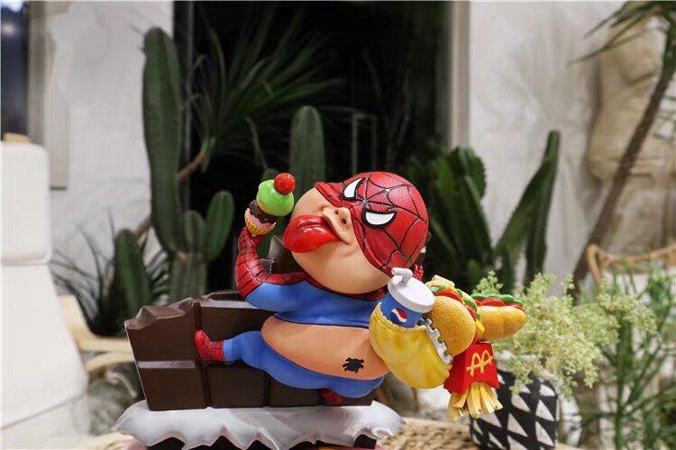 DT STUDIO FAT SPIDERMAN GK RESIN STATUE, Hobbies & Toys, Toys & Games ...