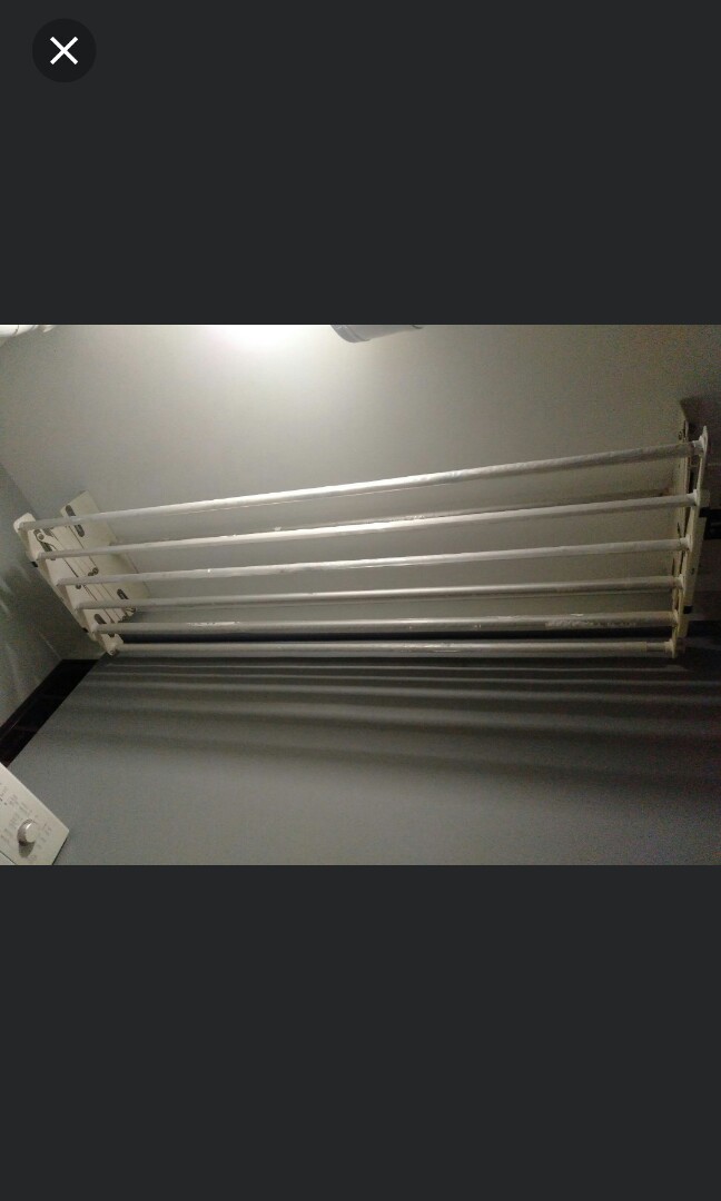 HDB laundry Rack, Furniture & Home Living, Bathroom & Kitchen Fixtures ...