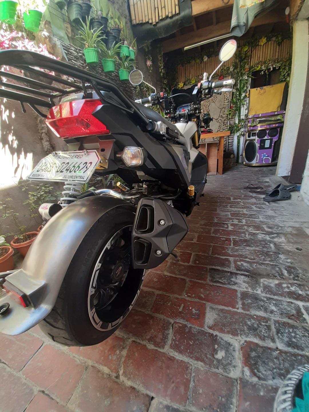 Honda Zoomer X Gen 2 2016 Fatty Set Up, Motorbikes on Carousell