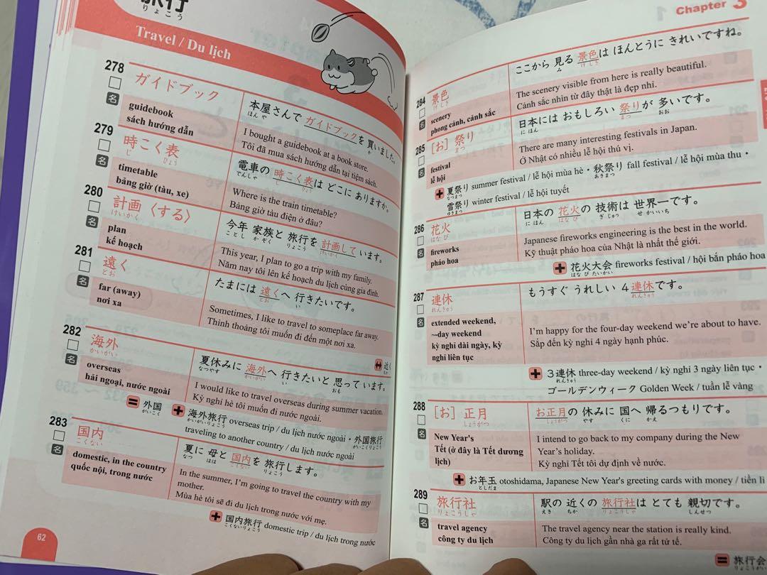 Japanese N4 Vocabulary Book, Hobbies & Toys, Books & Magazines ...