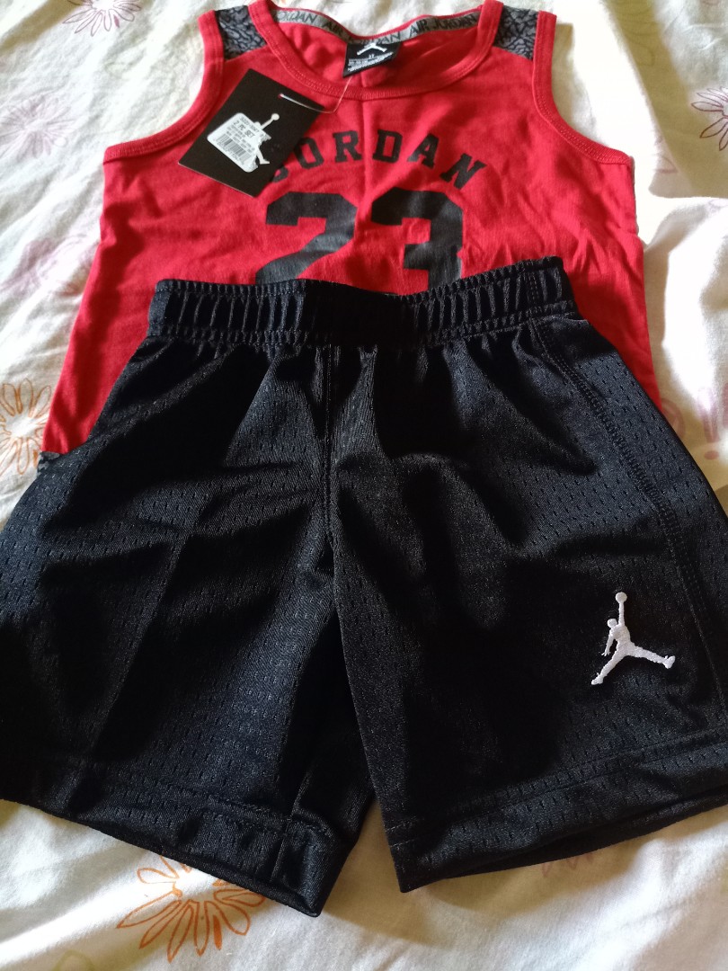 Jordan terno Set, Babies & Kids, Babies & Kids Fashion on Carousell