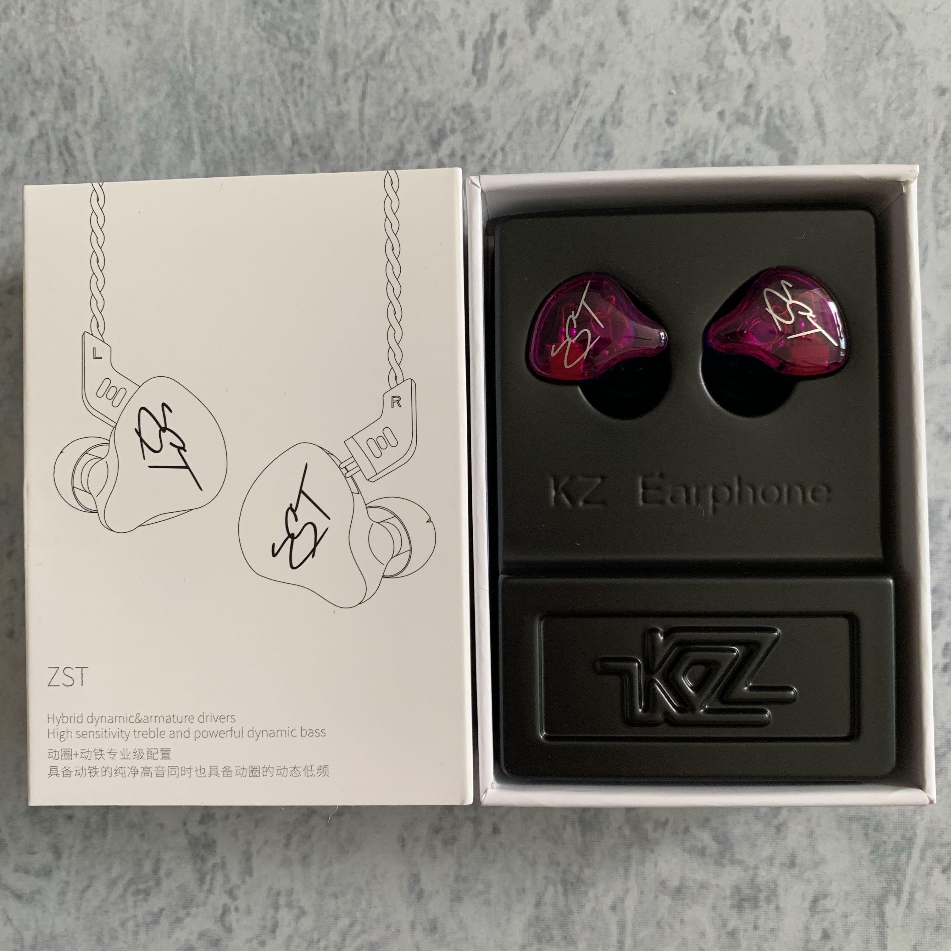 KZ ZST PRO IEM, Audio, Earphones on Carousell
