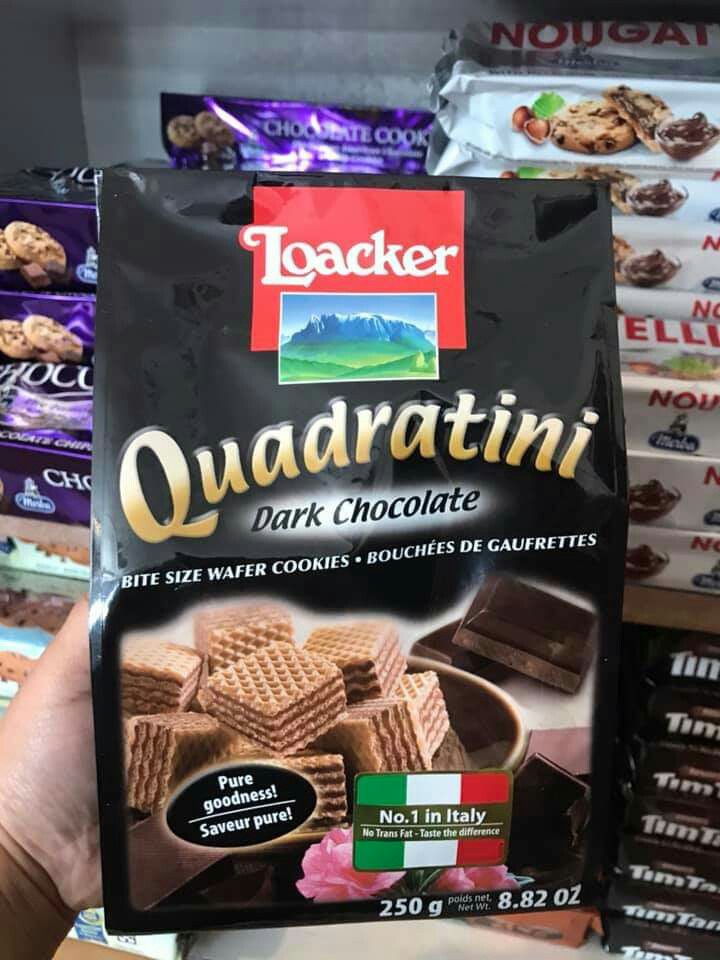 Loacker Quadratini (250g), Food & Drinks, Local Eats on Carousell
