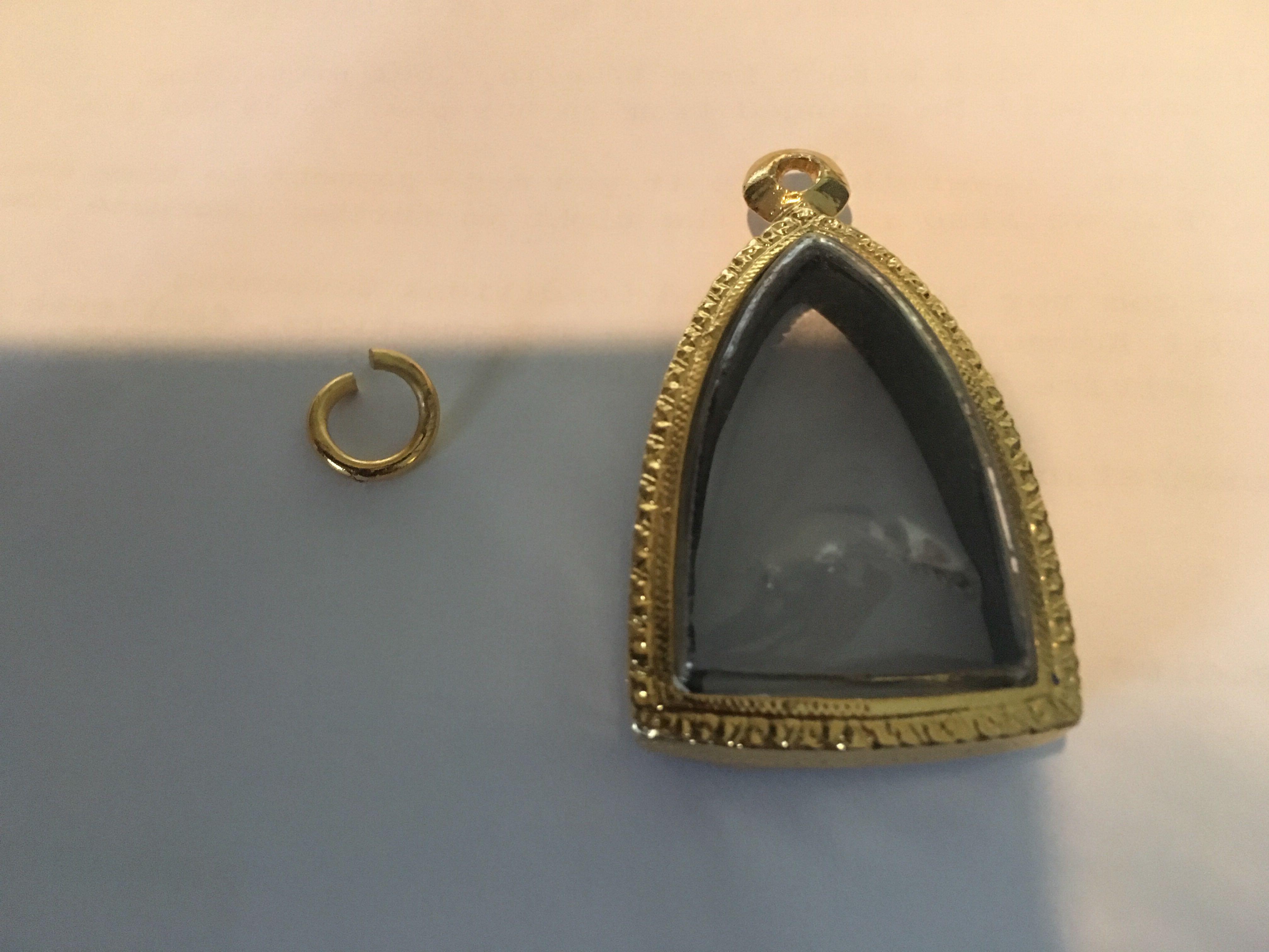 Micron Gold Amulet casing, Luxury, Accessories on Carousell