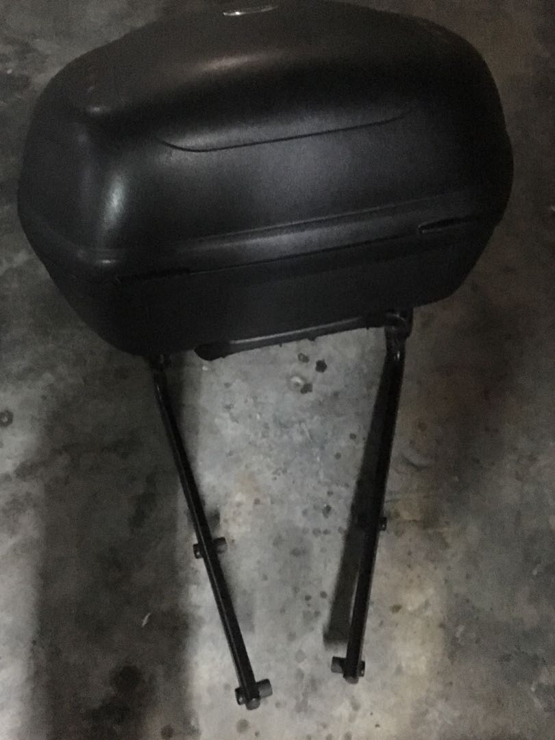 Motorcycles Box + full brackets for mounting, Motorcycles, Motorcycle ...