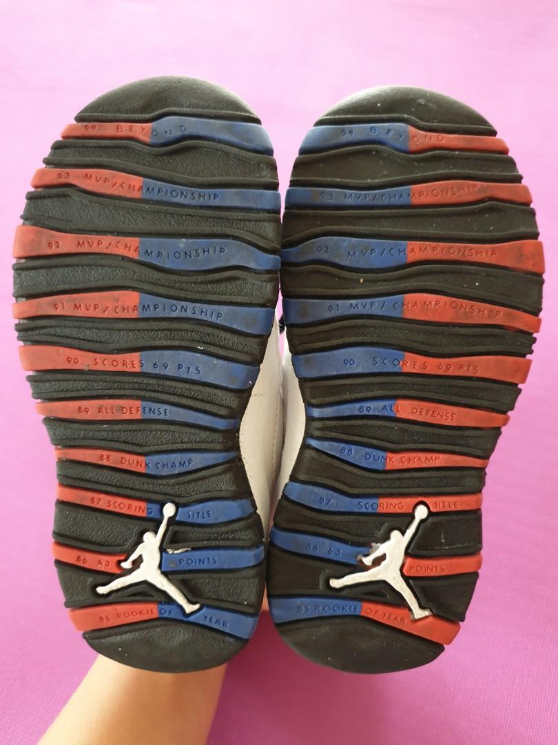Nike Jordan Retro 10 Kids, Babies & Kids, Babies & Kids Fashion on ...