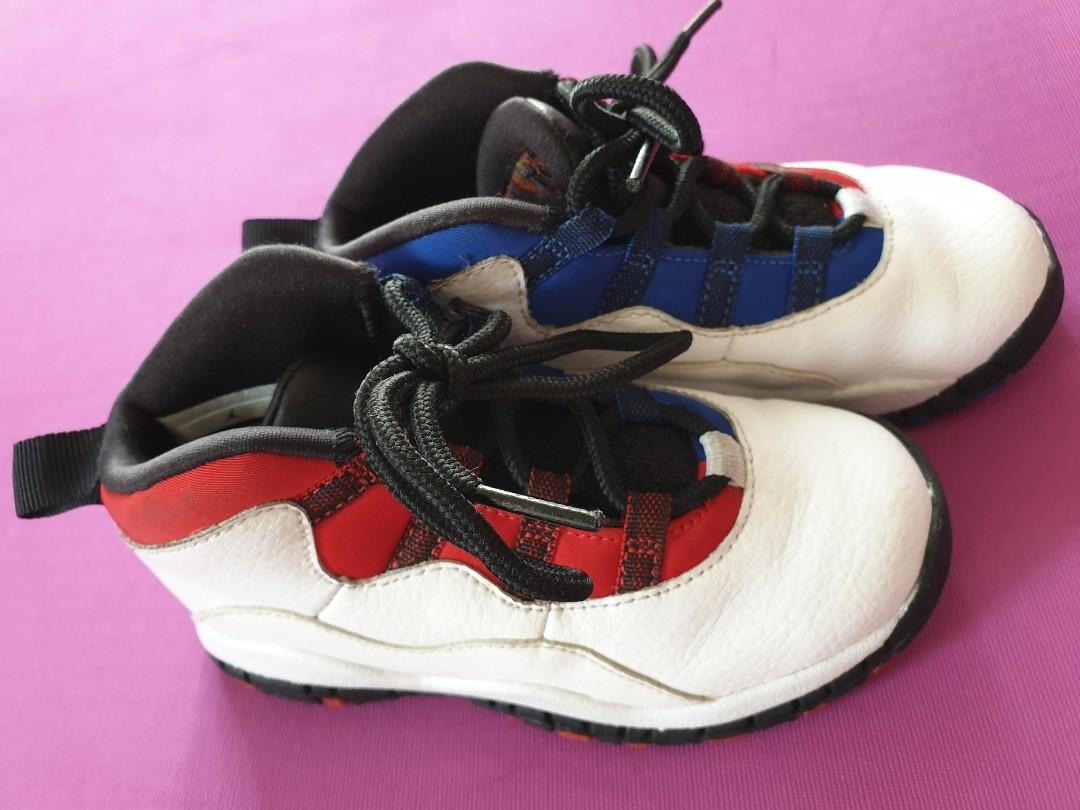 Nike Jordan Retro 10 Kids, Babies & Kids, Babies & Kids Fashion on ...