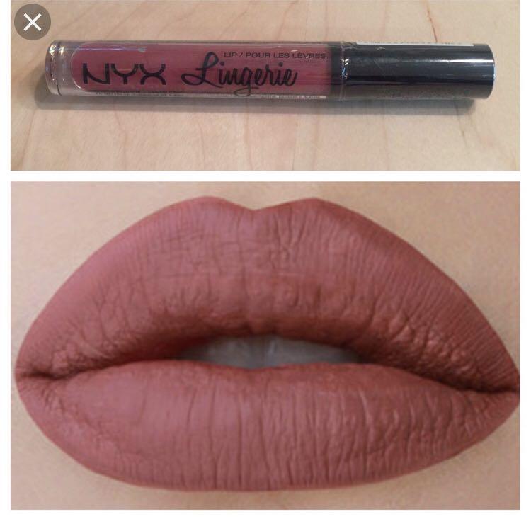 NYX Lingerie Lipstick in Exotic, Beauty & Personal Care, Face, Makeup ...