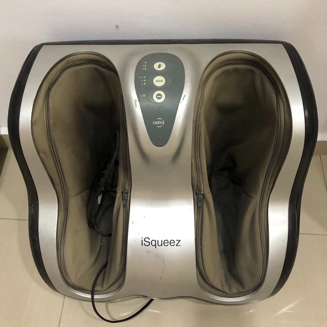 OSIM iSqueez Foot Massager, Beauty & Personal Care, Foot Care on Carousell