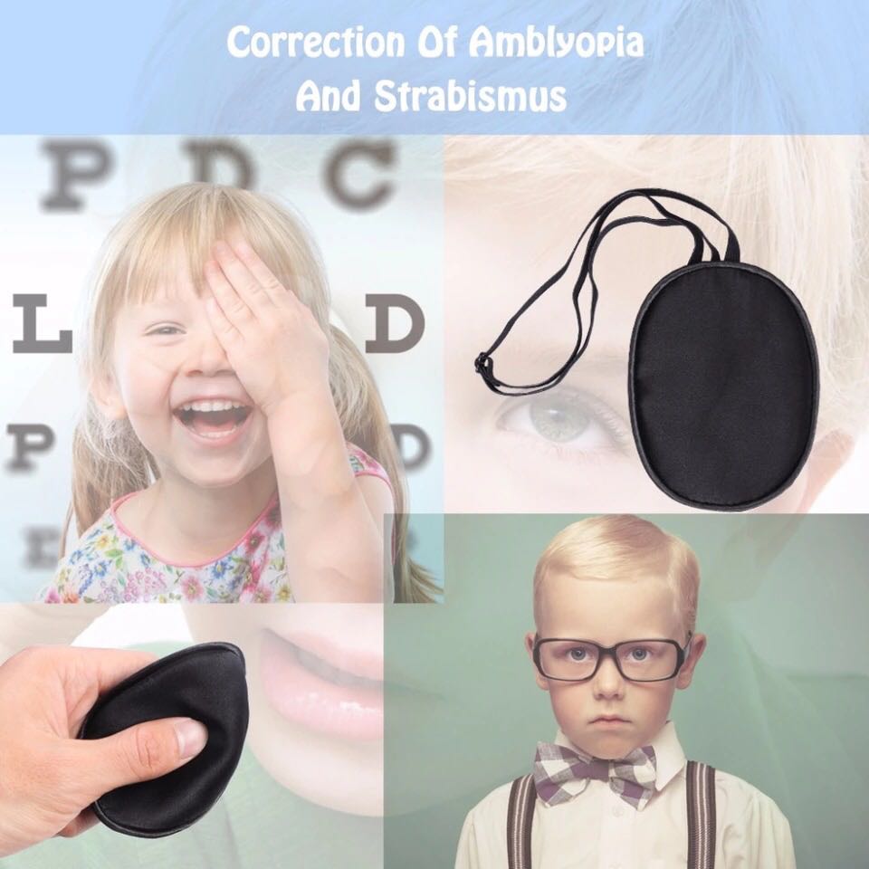 Silk Child Amblyopia Eye Patch Occlusion Medical Lazy Eye Patch ...