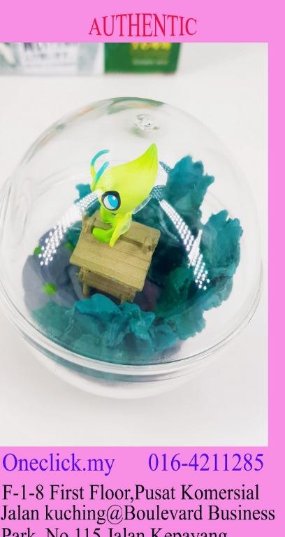 Re-Ment Pokemon Terrarium Collection Series 3-Celebi, Hobbies & Toys ...