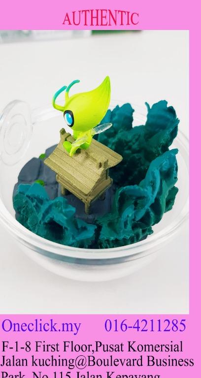 Re-Ment Pokemon Terrarium Collection Series 3-Celebi, Hobbies & Toys ...
