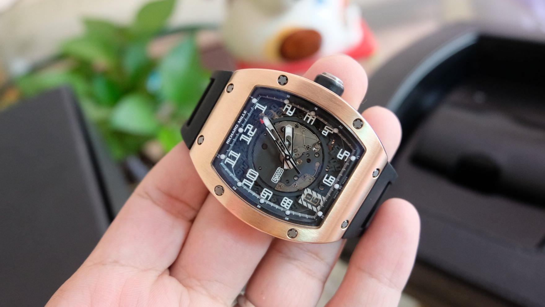 RICHARD MILLE RM 005 ROSE GOLD, Luxury, Watches on Carousell