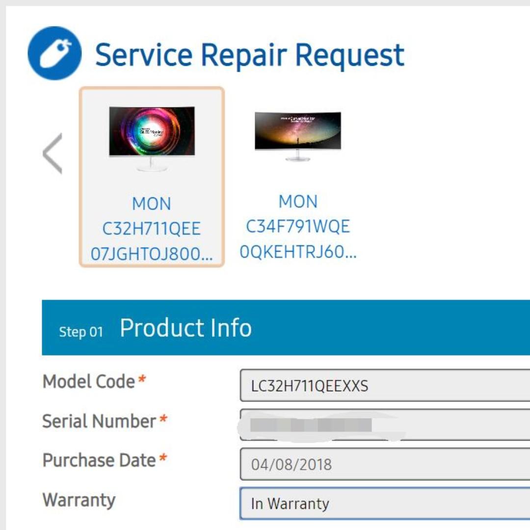 Samsung C32H711 32" CH711 Quantum Dot curved monitor, Computers & Tech, Parts & Accessories ...