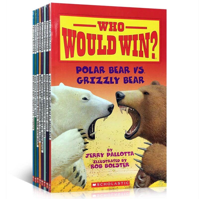 Scholastic Who Would Win 15 Books Collection, Hobbies & Toys, Books ...