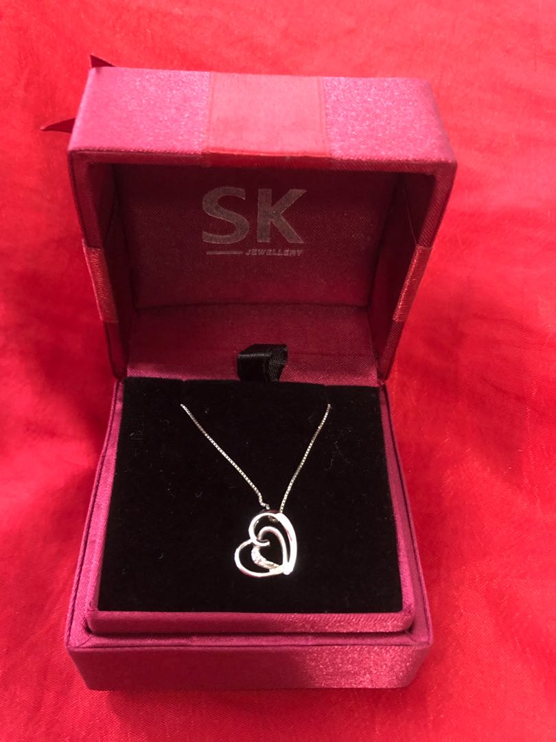 Sk Jewellery Heart Necklace 2025 www.alhudapk