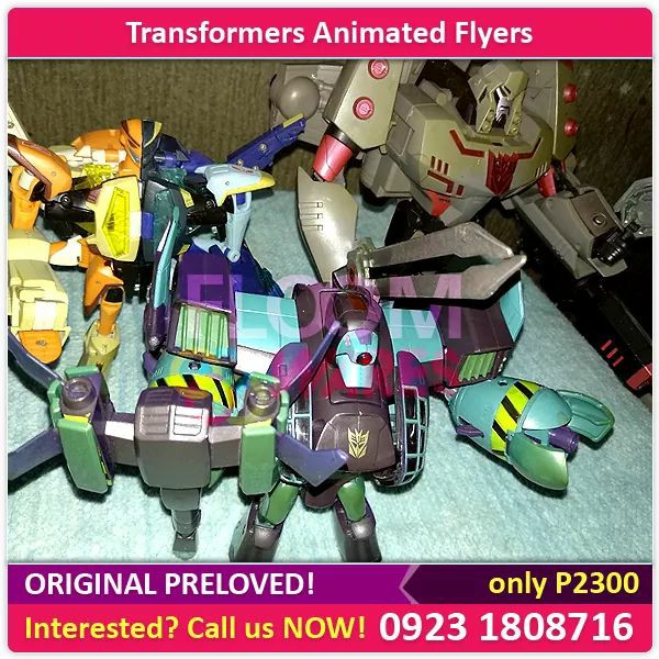 Transformers Animated Flyers, Hobbies & Toys, Toys & Games on Carousell