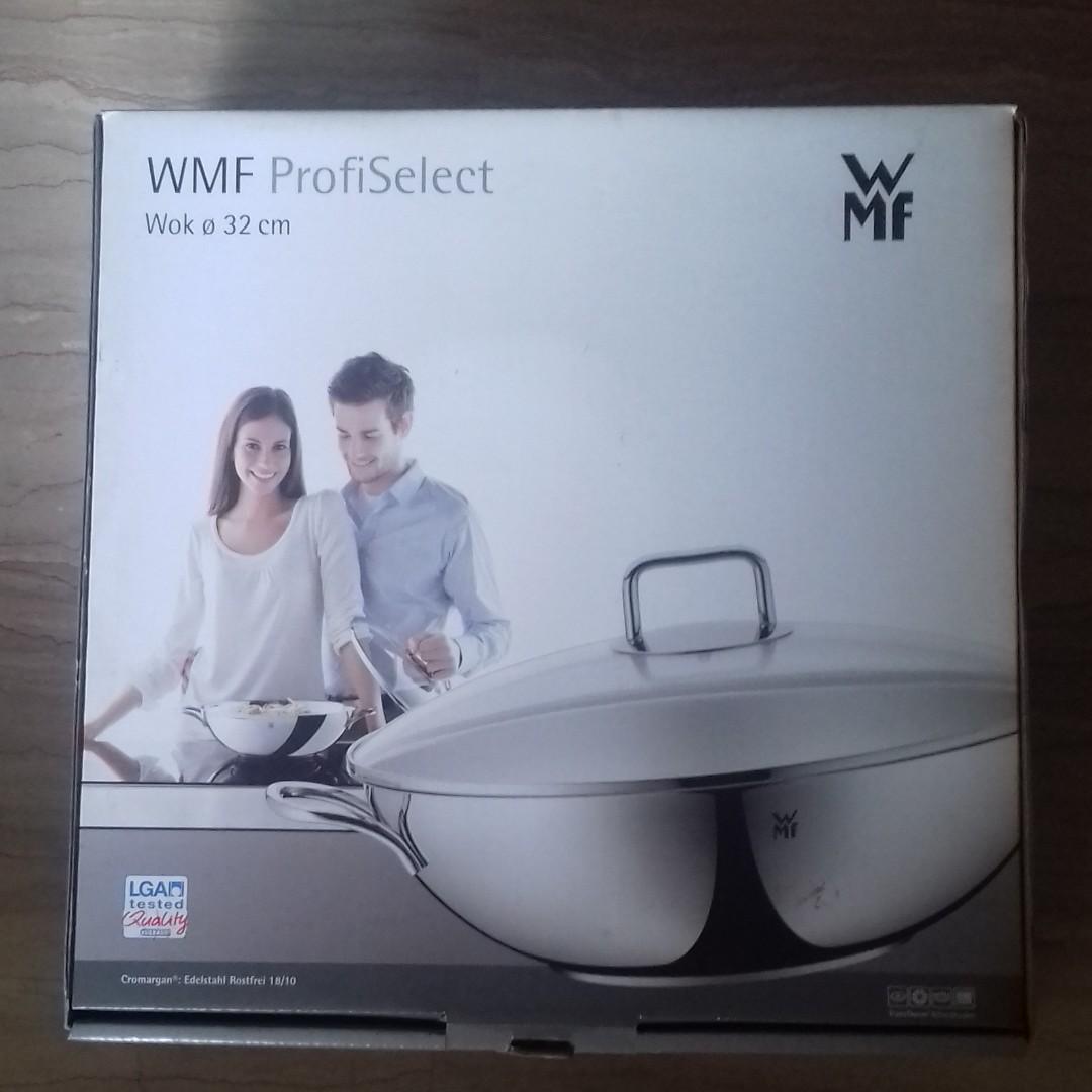 WMF 32cm Wok, Home Appliances, Kitchenware on Carousell