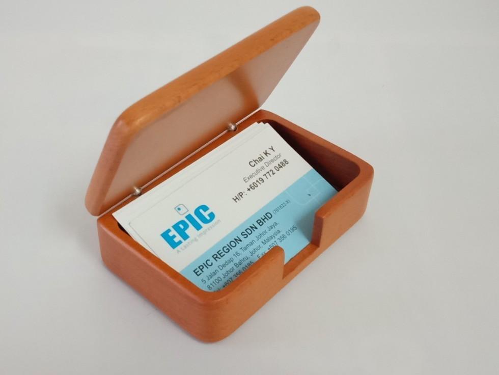 Wooden Name Card Box, Hobbies & Toys, Stationery & Craft, Craft ...