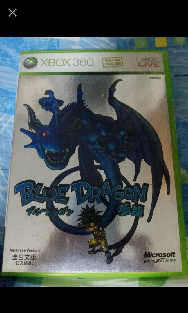 Xbox360 Blue Dragon 藍龍 RPG 行貨日文版 Xbox Series X 可玩, 電子遊戲, 電子遊戲, Xbox ...