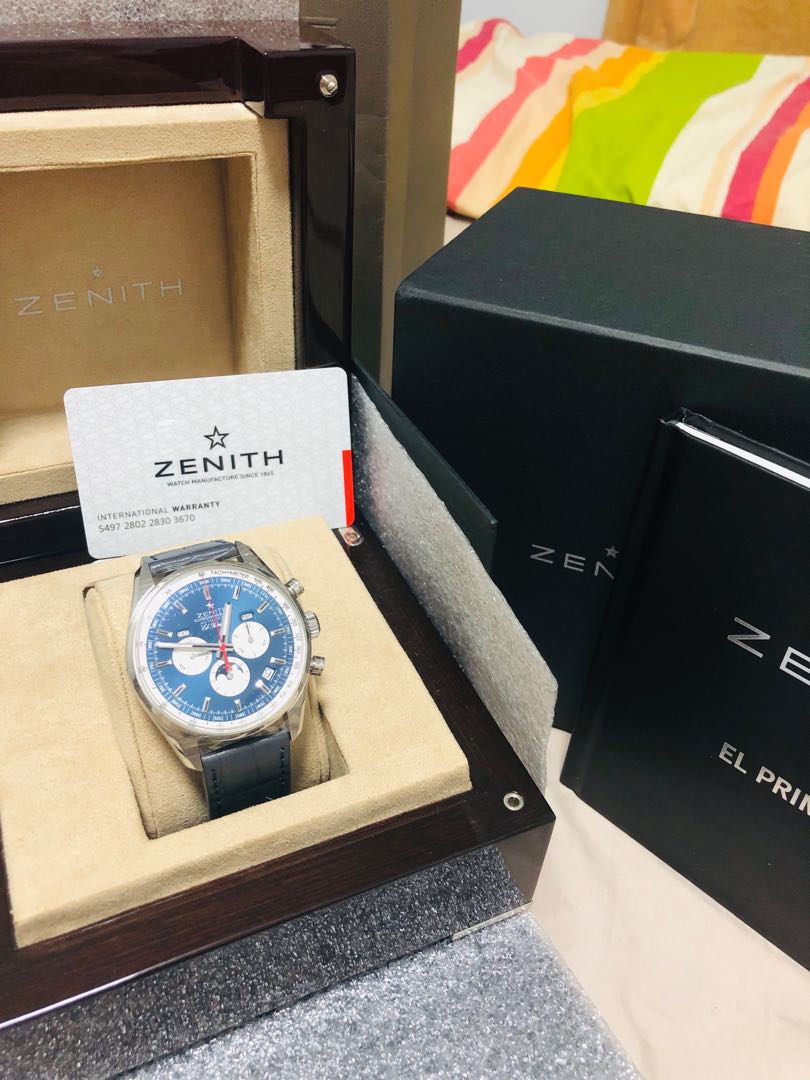 Zenith El Primero 410 Singapore edition, Luxury, Watches on Carousell