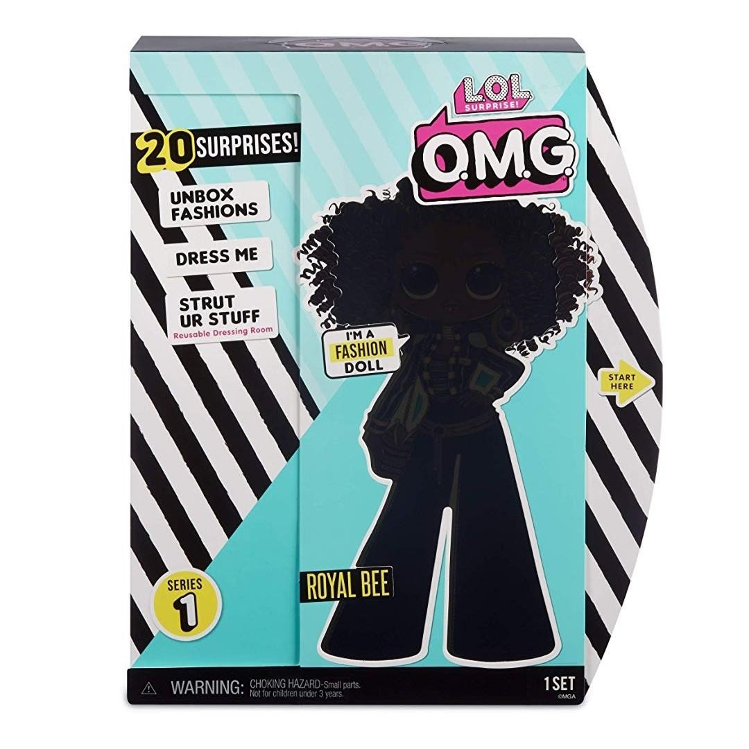 BN L.O.L. Surprise! Top Secret Fashion Doll - O.M.G. Royal Queen Bee w ...