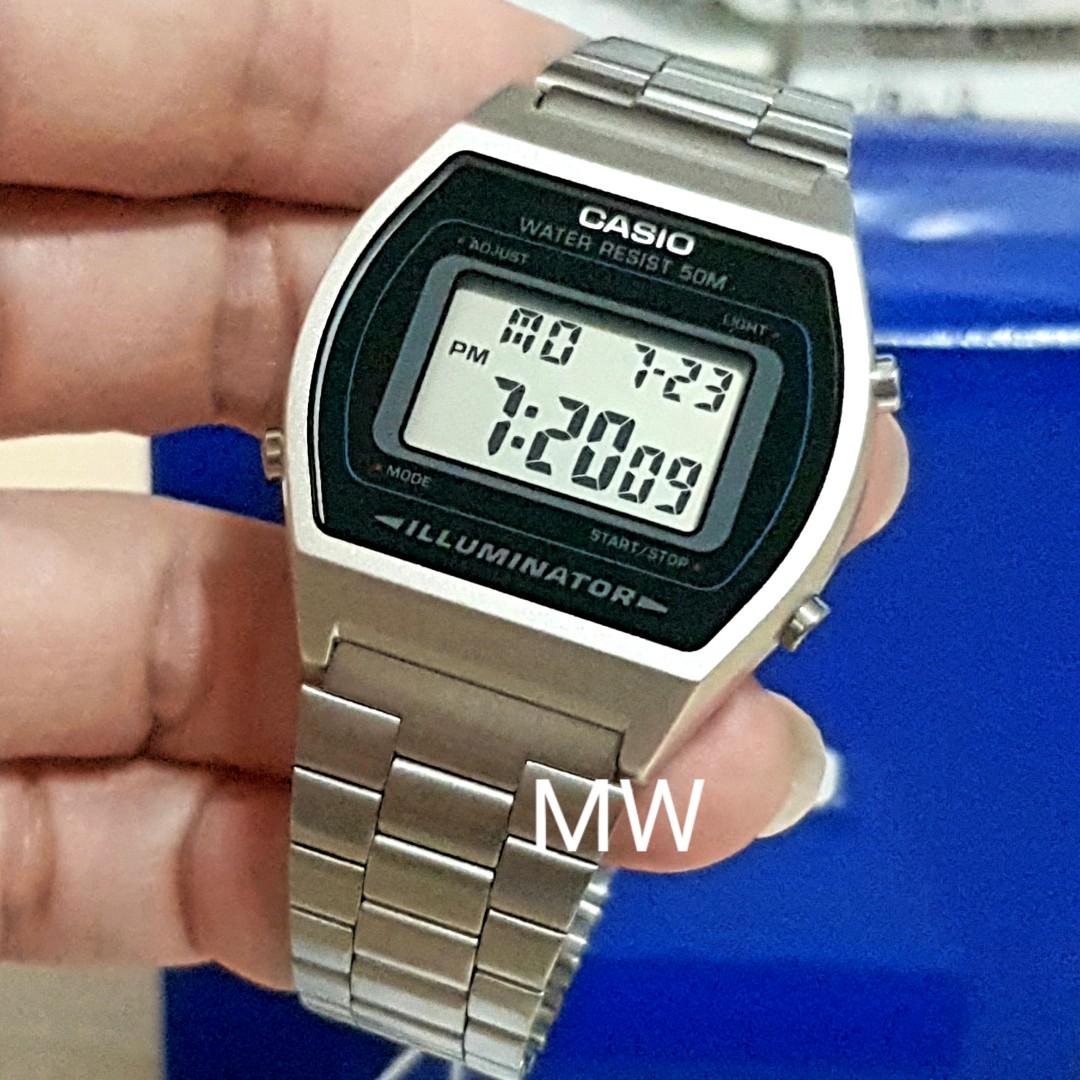 CASIO Vintage Retro Digital OLD SKOOL CLASSIC B640WD-1 B640WD Watch ...