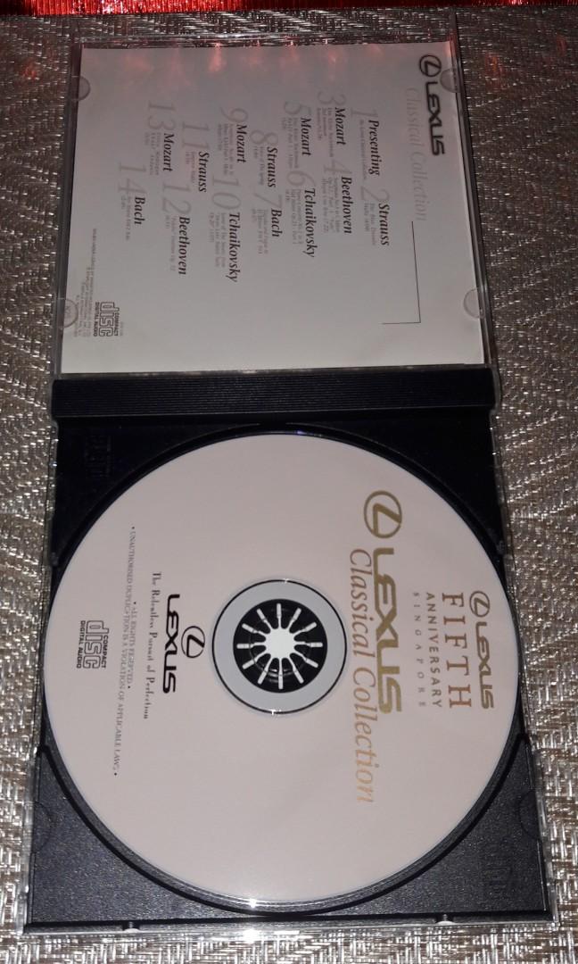 Classical - LEXUS Fifth Anniversary Classical Collection CD, Hobbies ...