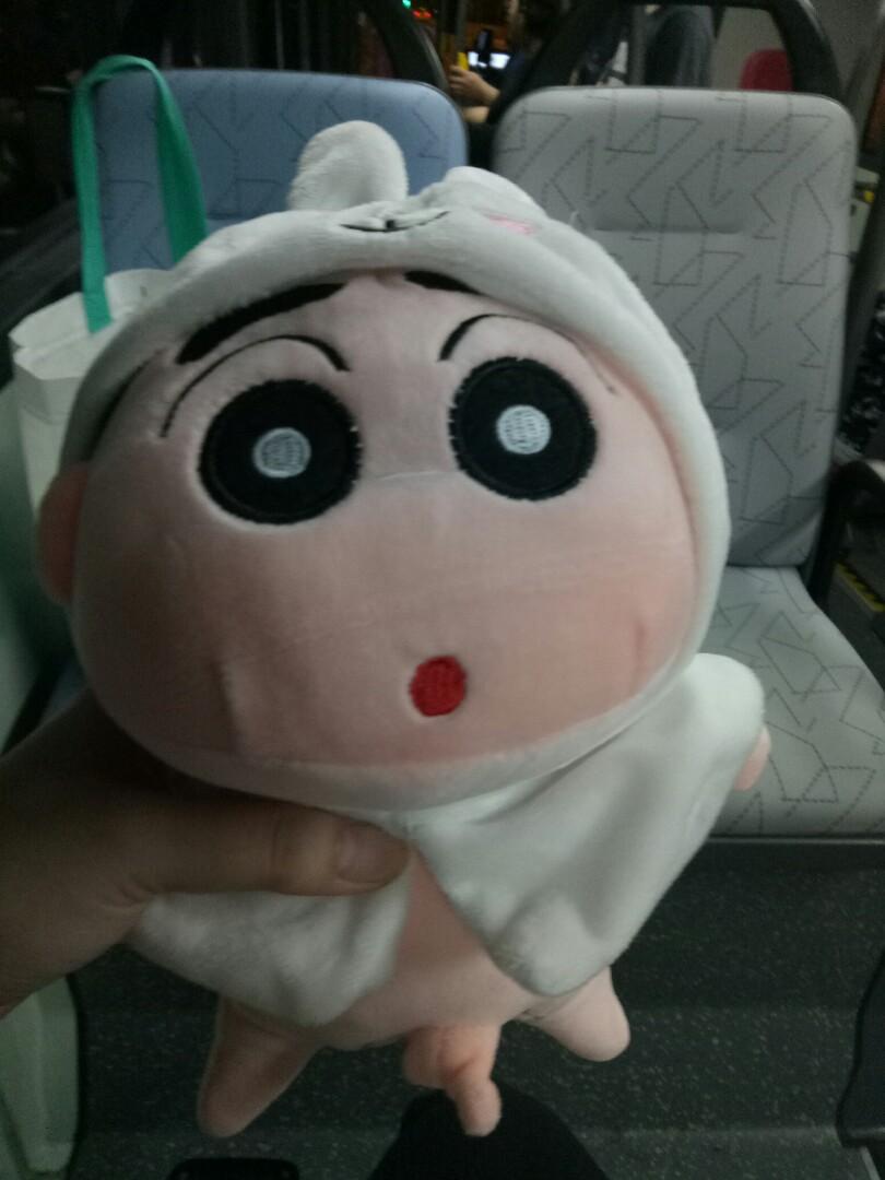 Crayon Shin Chan soft toy, Hobbies & Toys, Toys & Games on Carousell