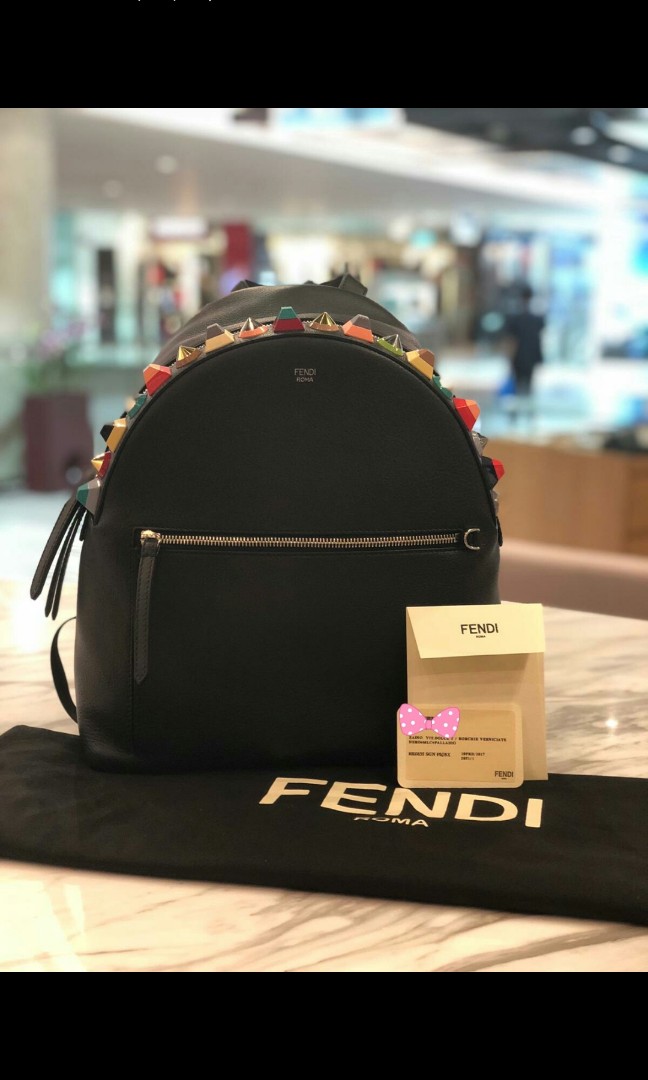 Fendi Backpack, Luxury, Bags & Wallets on Carousell