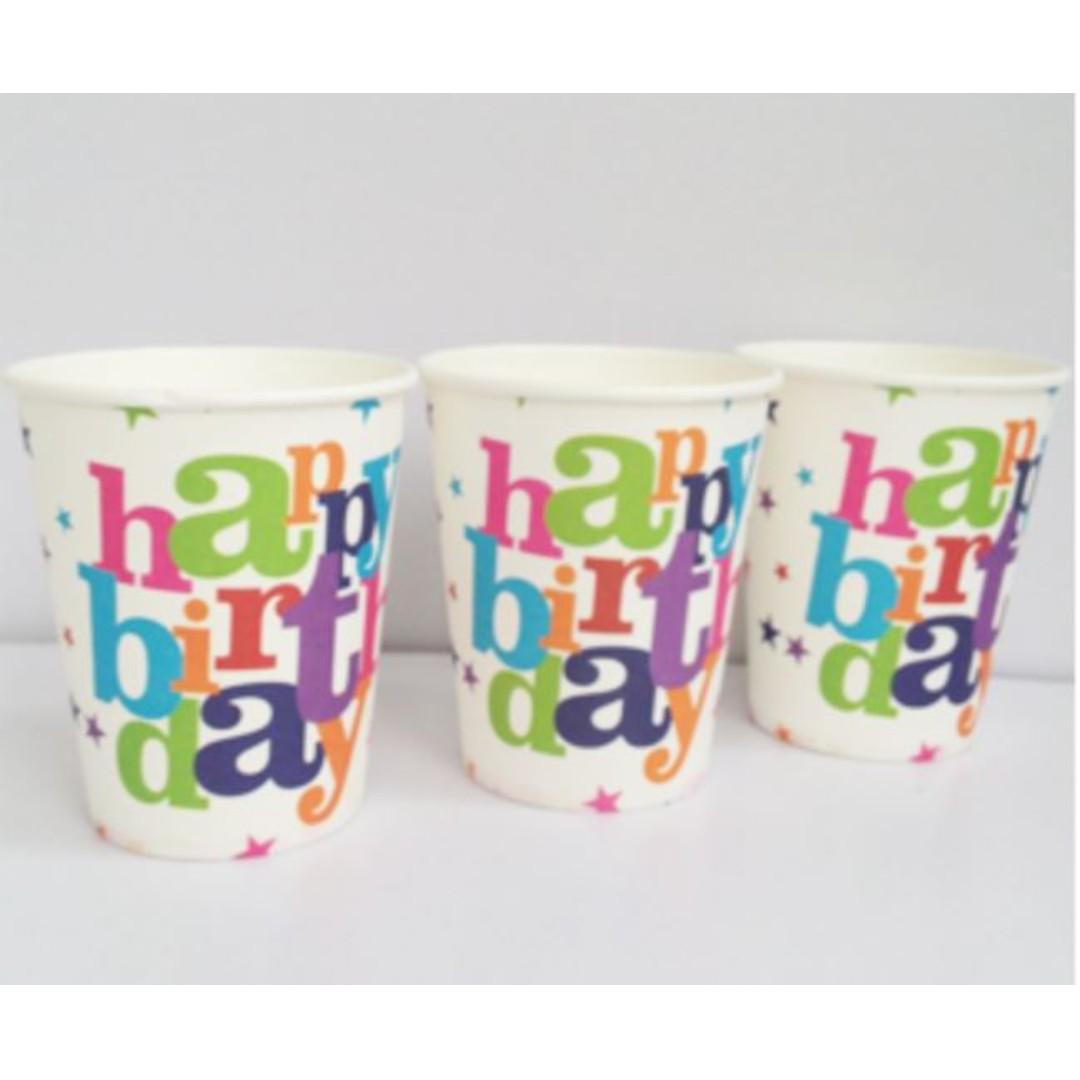 Happy Birthday Theme Party-ware Set, Everything Else on Carousell