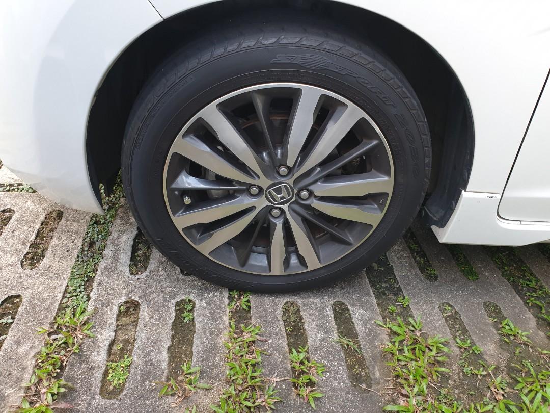 Honda Jazz GK5 Stock Rims (16 inch), Car Accessories, Tyres & Rims on ...
