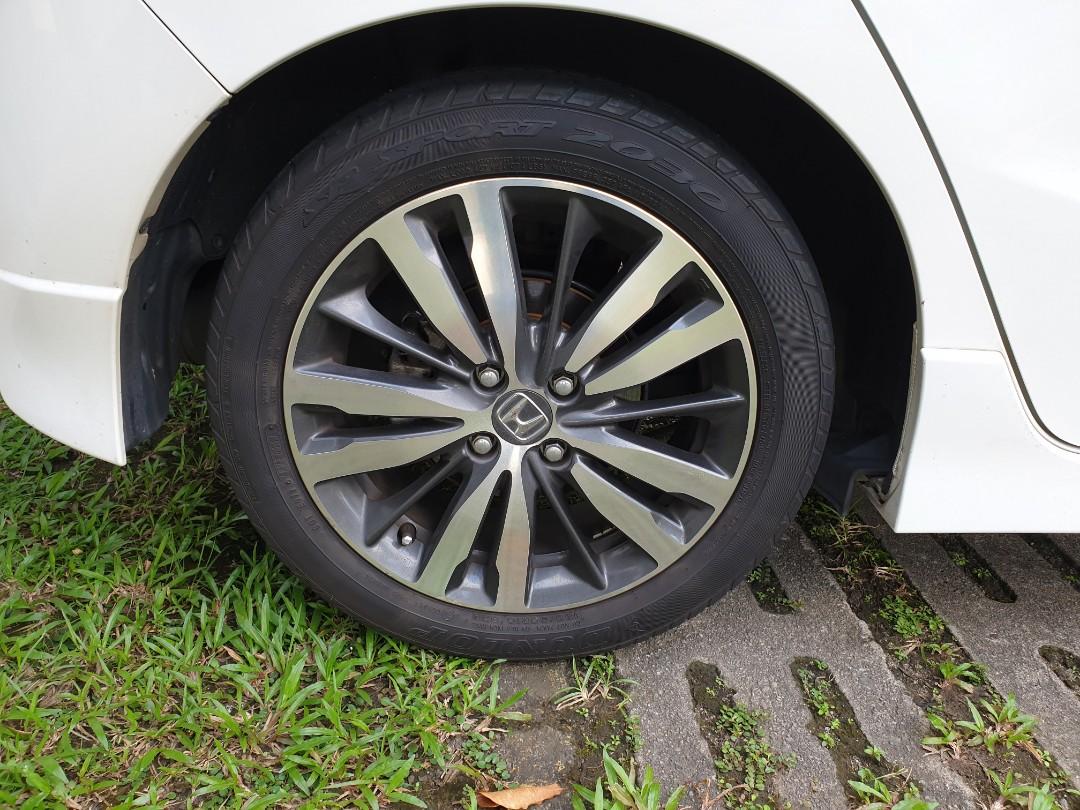 Honda Jazz GK5 Stock Rims (16 inch), Car Accessories, Tyres & Rims on ...