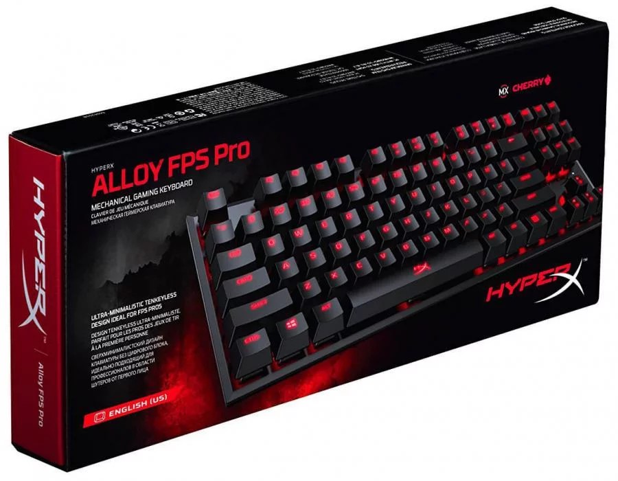 Hyperx Fps Pro Mechanical Keyboard, cherry mx red switch, Computers ...