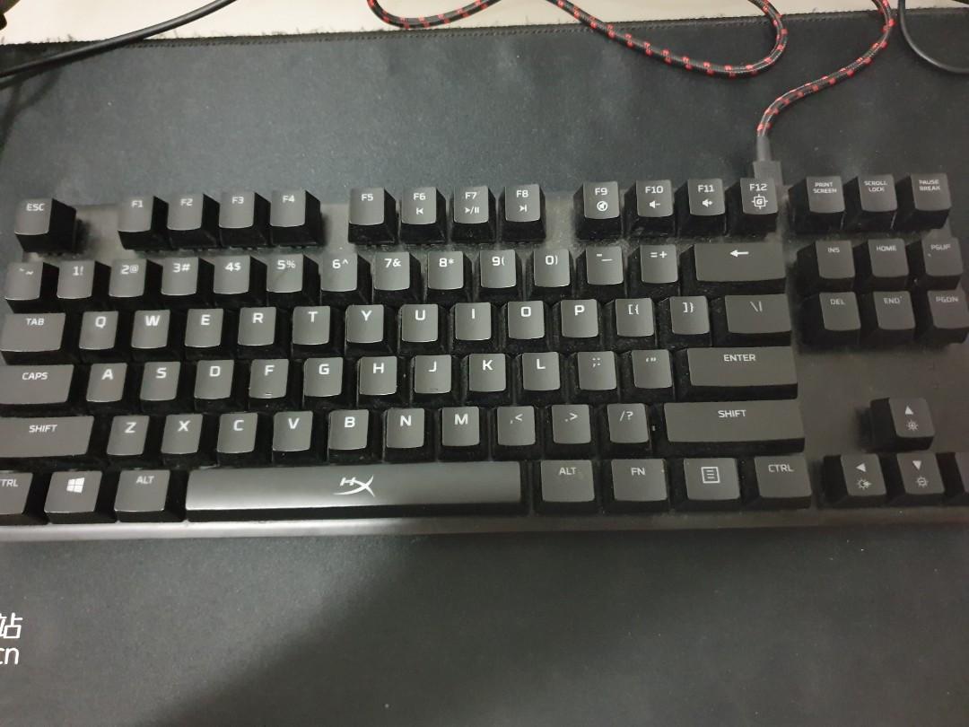 Hyperx Fps Pro Mechanical Keyboard, cherry mx red switch, Computers ...
