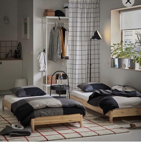 Ikea Utaker Stackable bed, Furniture & Home Living, Furniture, Bed ...