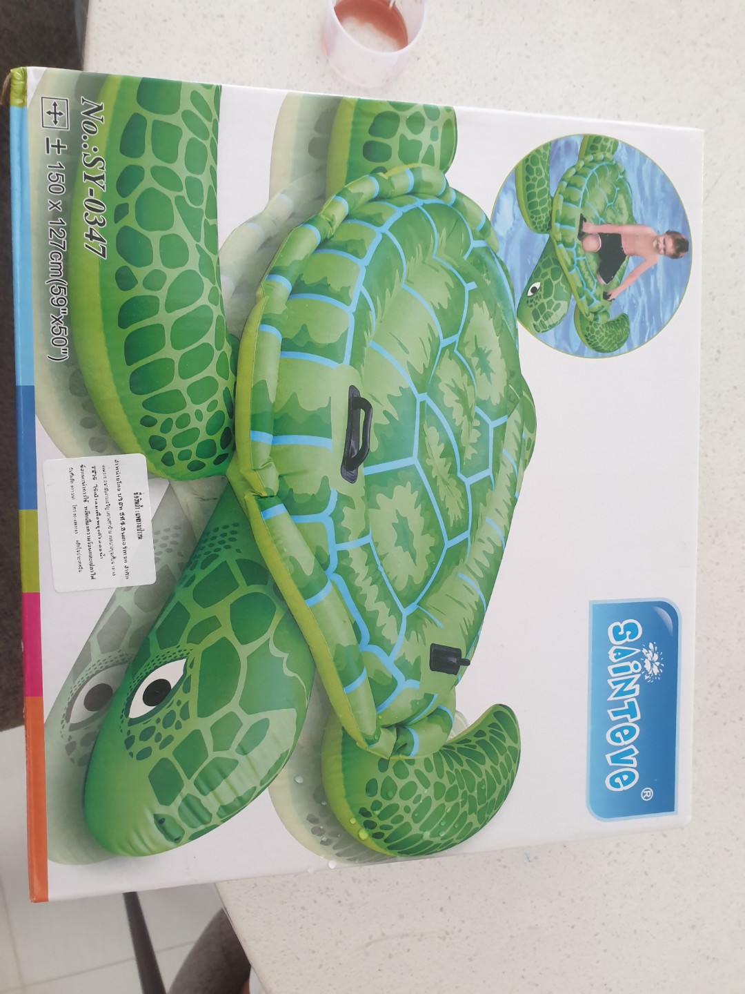 Inflatable Turtle, Babies & Kids, Infant Playtime on Carousell